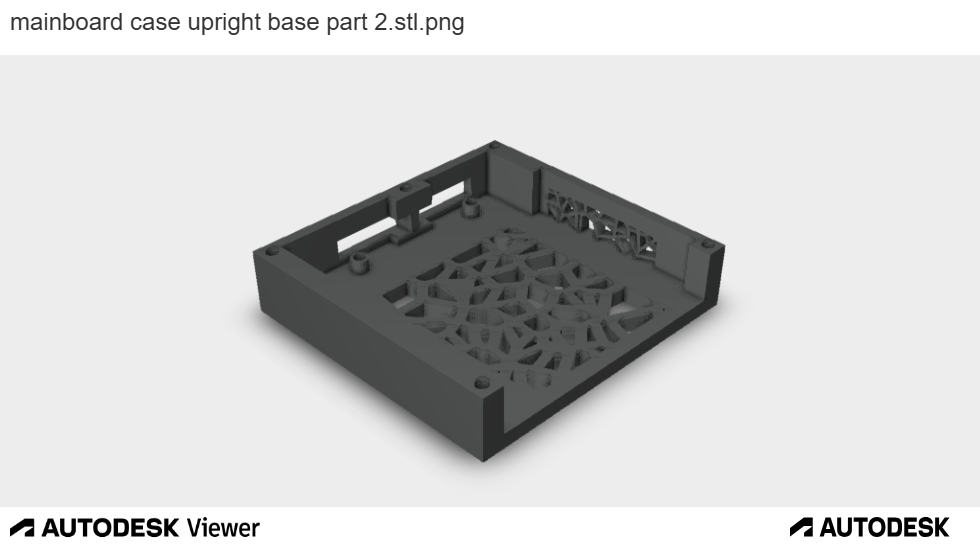 Framework mainboard 13 case voronoi upright. by Joshua | Download free ...