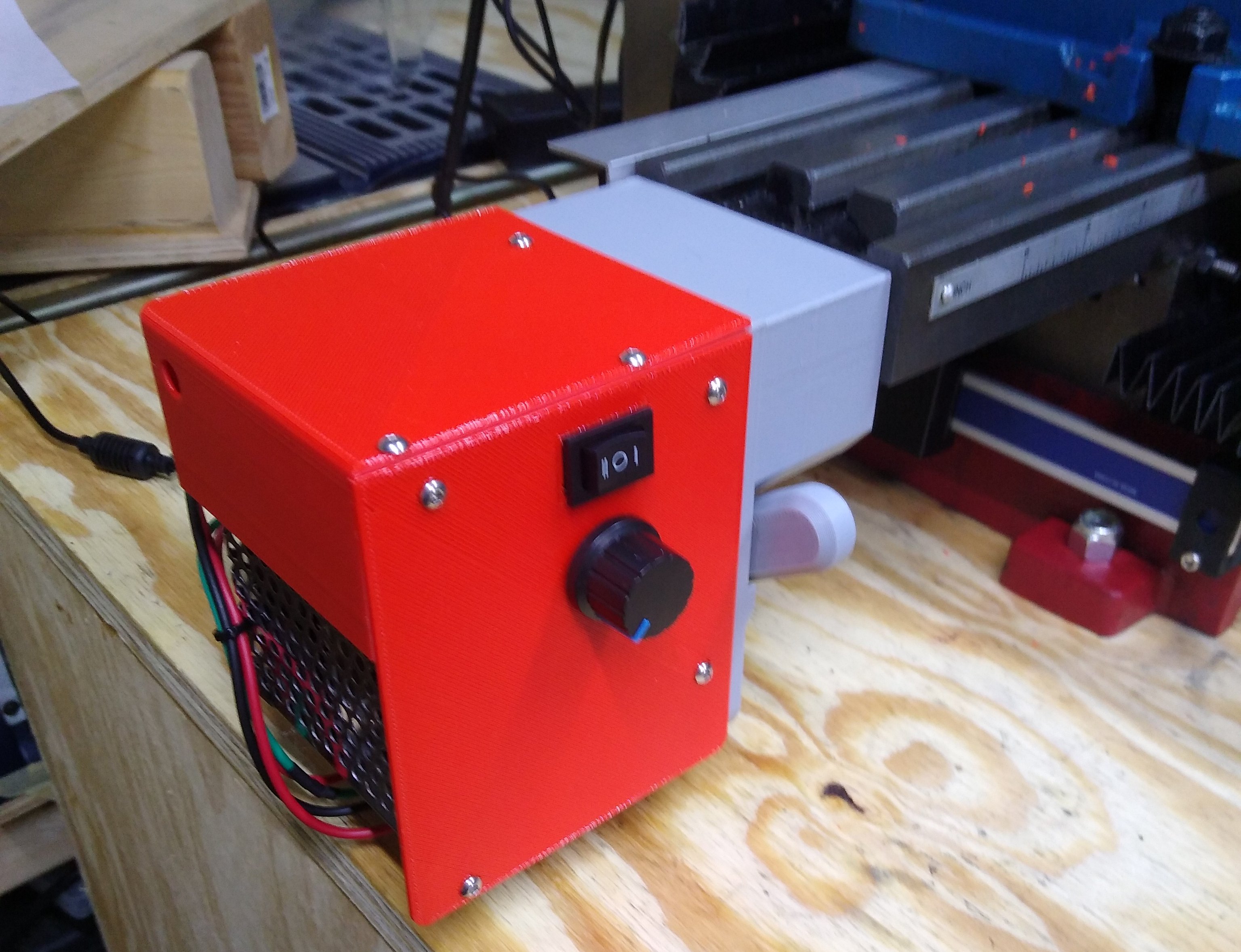 Harbor Frieght Sieg X2 Mini Mill Power Feed by TooG | Download free STL ...