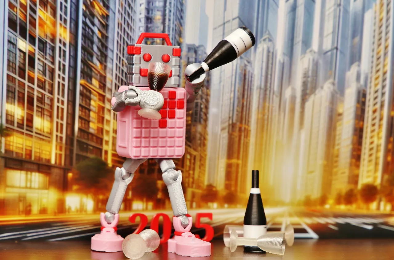 Movable ROBOT (full accessories) by 3D PRINT | Download free STL model ...