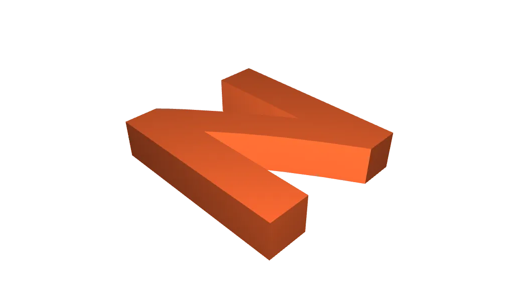 Ubuntu Bold uppercase font by aesir | Download free STL model ...