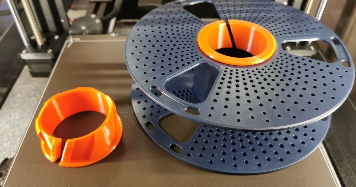 Flexible SUNLU Filament Spool Adapter V2.0 (63mm to 51mm) by OBA ...