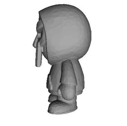 Mf Doom chibi by ripper 321 | Download free STL model | Printables.com