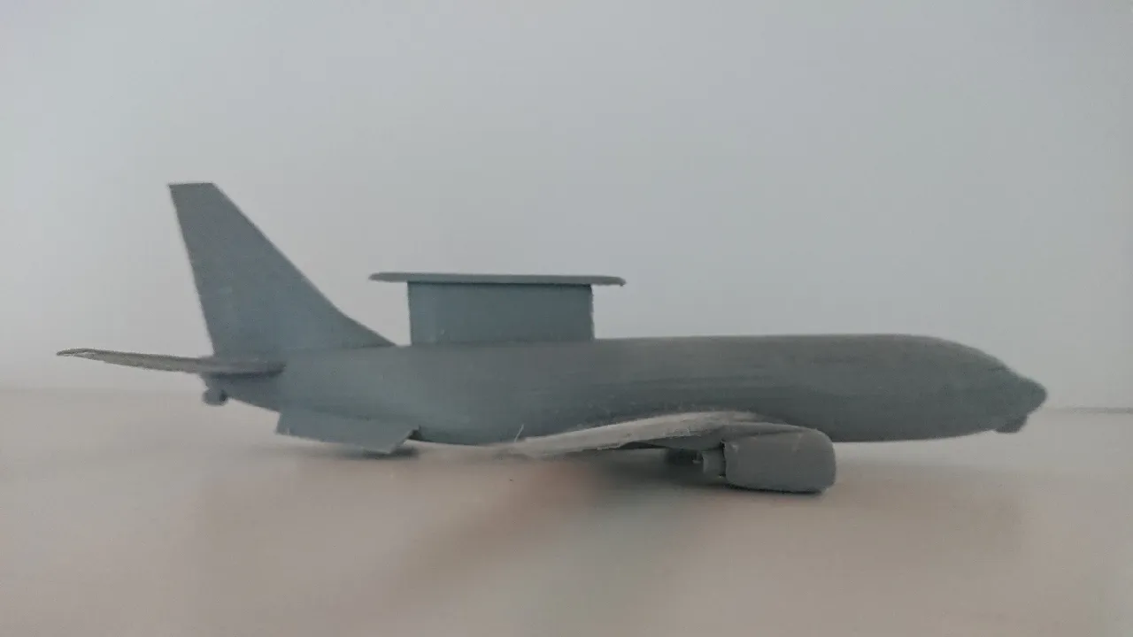 Boeing 737 AEW&C (Airborne Early Warning and Control Aircraft) by omfartal | Download free STL ...
