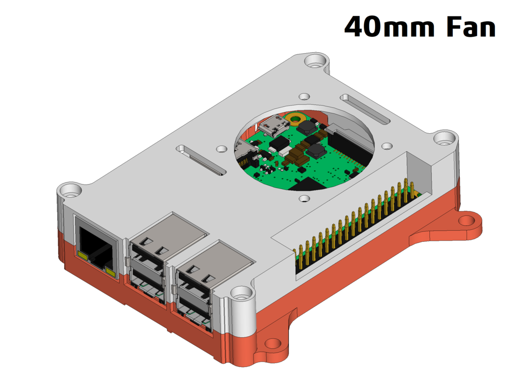 Raspberry Pi 3 (B/B+) Easy Access GPIO Case by omfartal | Download free ...