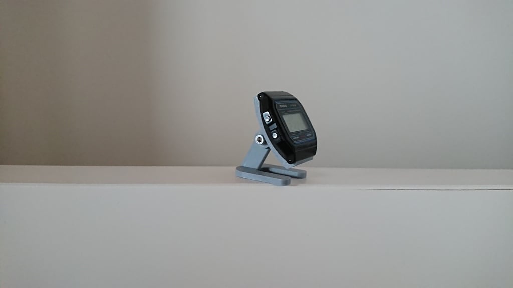 Casio F-91W Desktop Stand by omfartal | Download free STL model ...