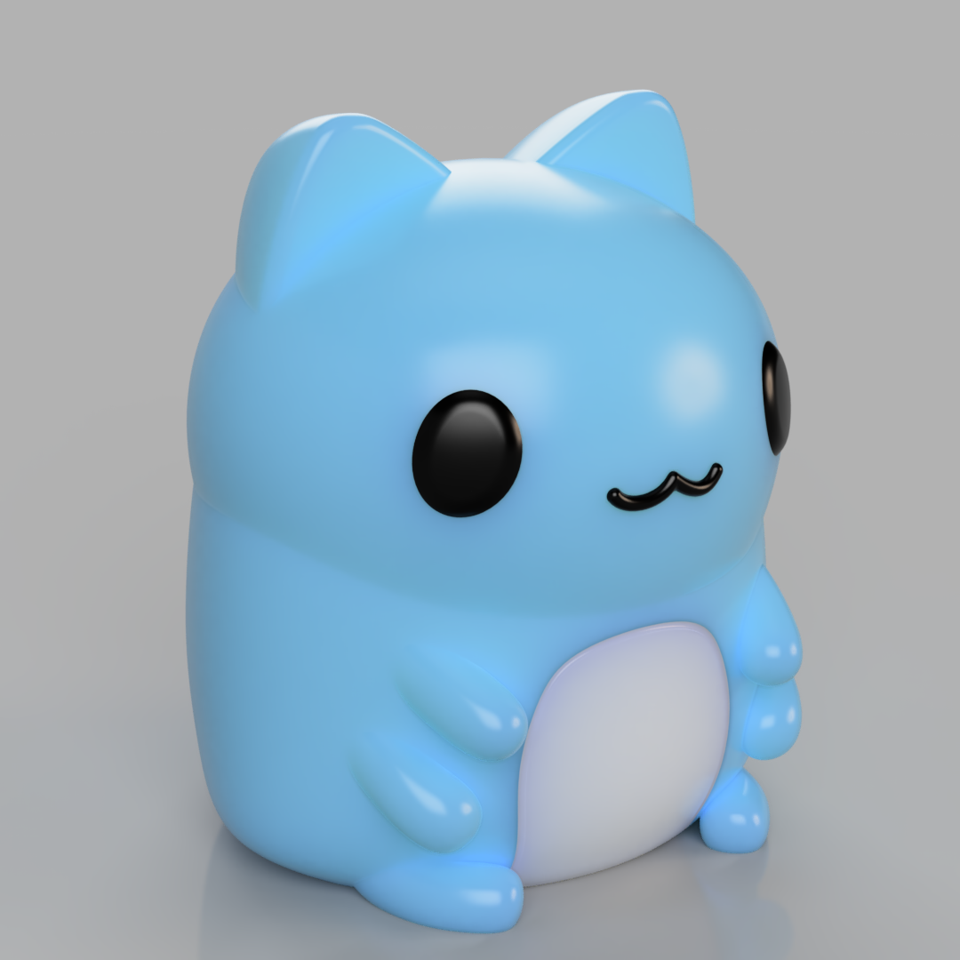 capoo cat por GooseRoo | Descargar modelo STL gratuito | Printables.com