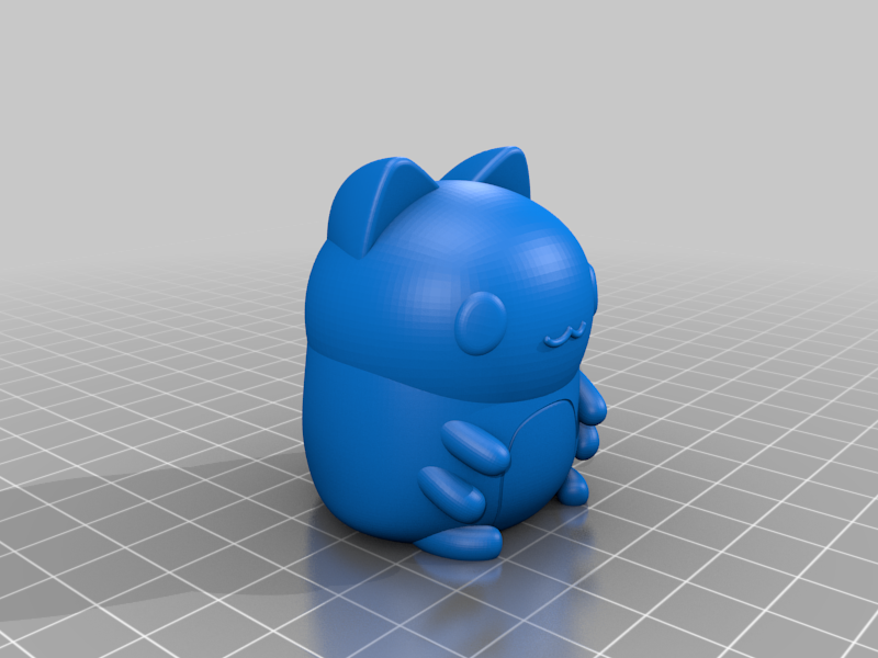 capoo cat por GooseRoo | Descargar modelo STL gratuito | Printables.com