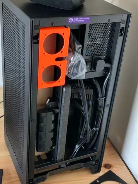 NZXT H1 Triple & Dual 40mm Exhaust Fans Shrouds by 365lyf | Download ...