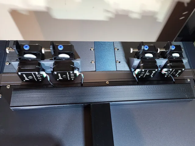 Multiple parts to allow installation of CoPrint on an SV08 Printer by ...