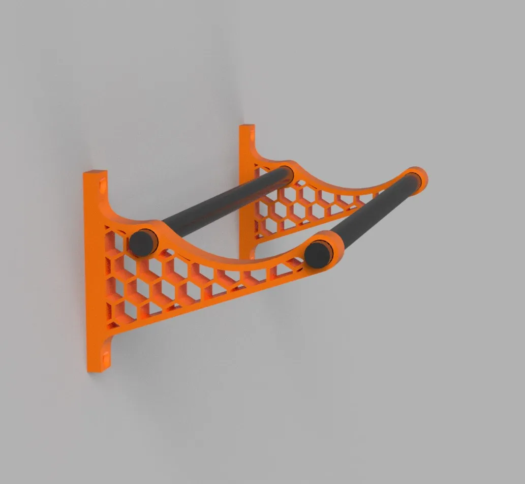 Wall mount spool holder 3/4 in by Mikv Car | Download free STL model ...