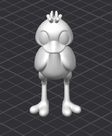 Mitch The Ostrich - 3D Animal Cartoon Creature Figure (Pre Painted) MMU ...