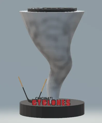 Cincinati Cyclones Decoroum by star con 500 | Download free STL model ...