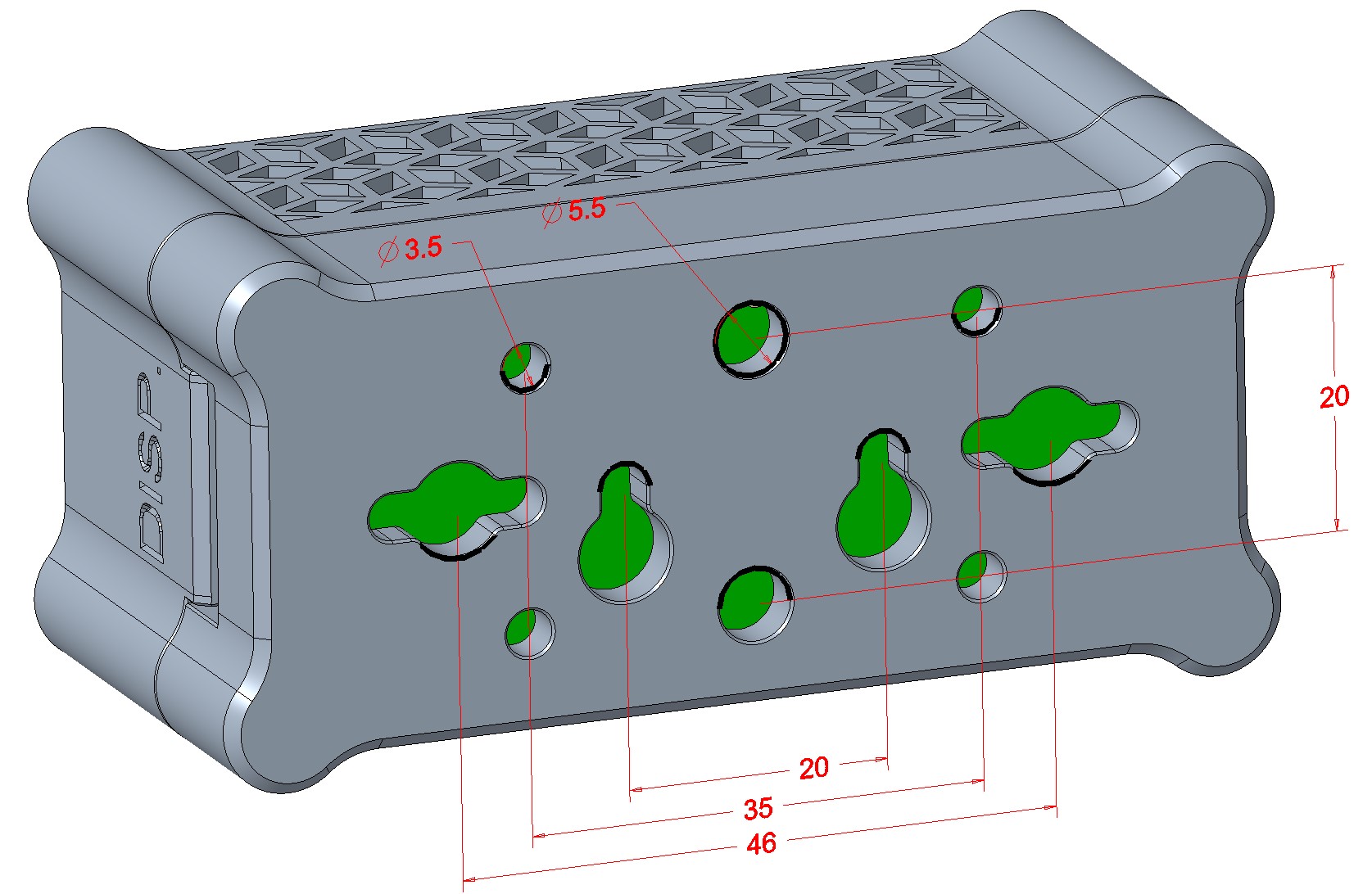 Raspberry Pi Zero 2W case v2 by Forsen3D | Download free STL model ...