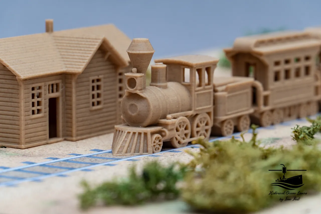 Simplified western locomotive as print in place by vandragon_de ...