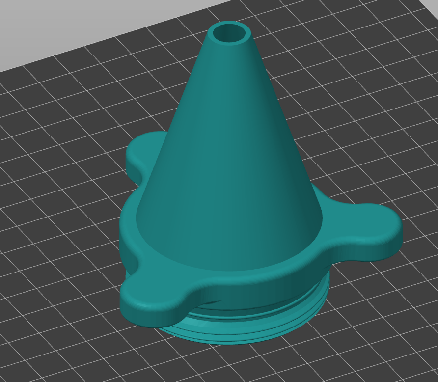 2" Barrel Funnel by SuperMatte | Download free STL model | Printables.com