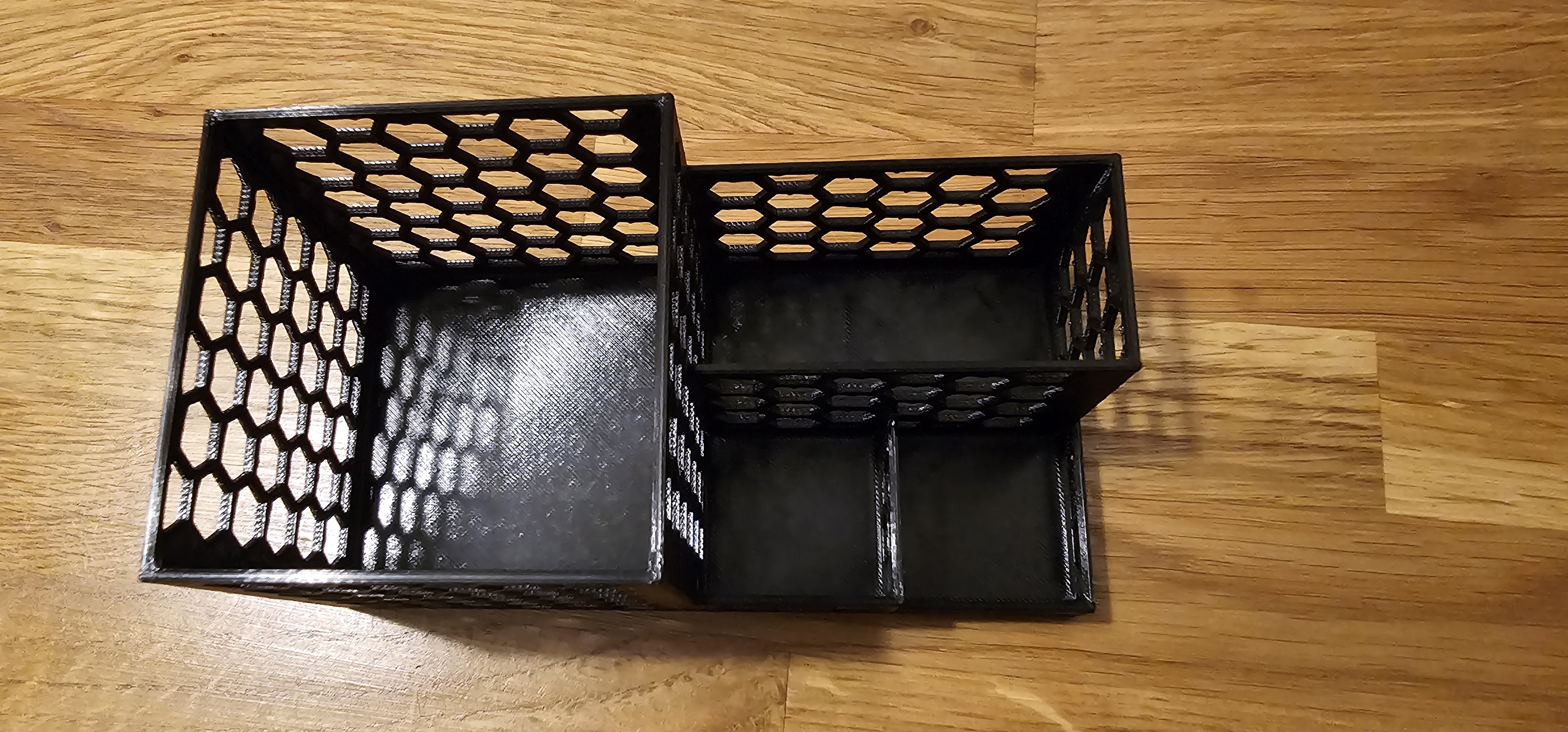 Honeycomb container organizer V2 by 1lluv4r4r | Download free STL model ...