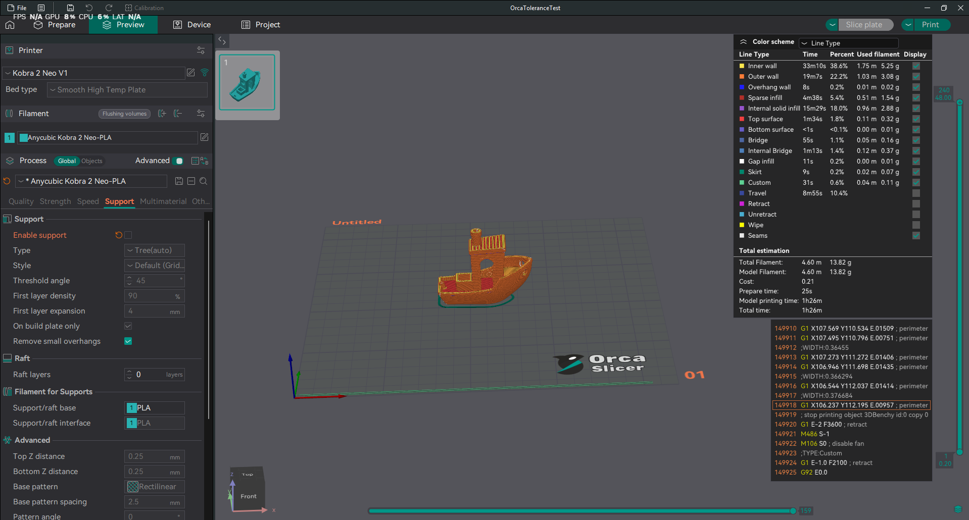 Anycubic Kobra 2 Neo Printer Profiles PLA/ABS/TPU/PETG (Orcaslicer) by Kuba | Download free STL ...