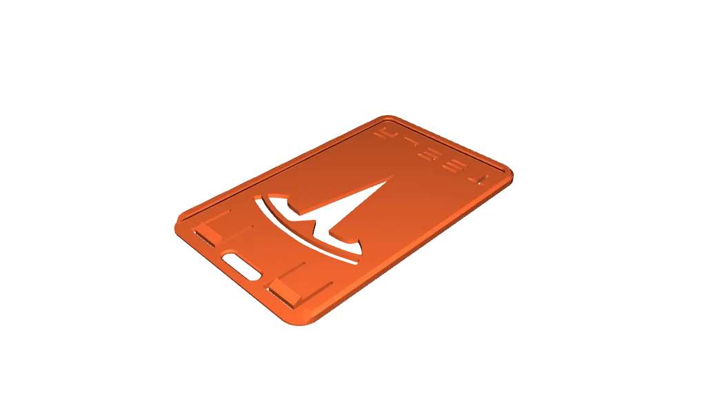 tesla key card holder by Andrew o | Download free STL model ...