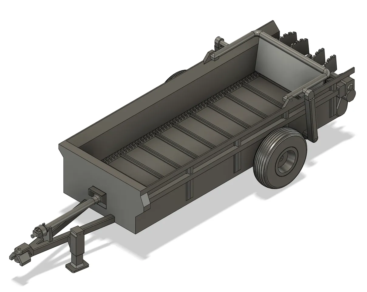 New Idea Manure Spreader - 1:16th Scale by Starstreak Designs ...