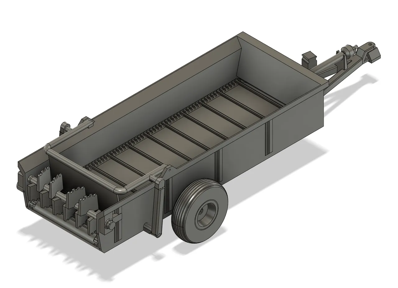 New Idea Manure Spreader - 1:16th Scale by Starstreak Designs ...