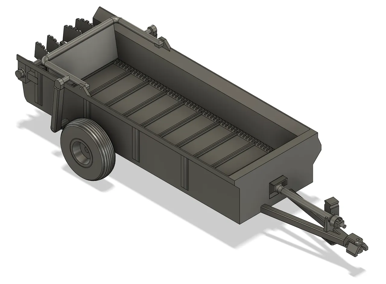 New Idea Manure Spreader - 1:16th Scale by Starstreak Designs ...