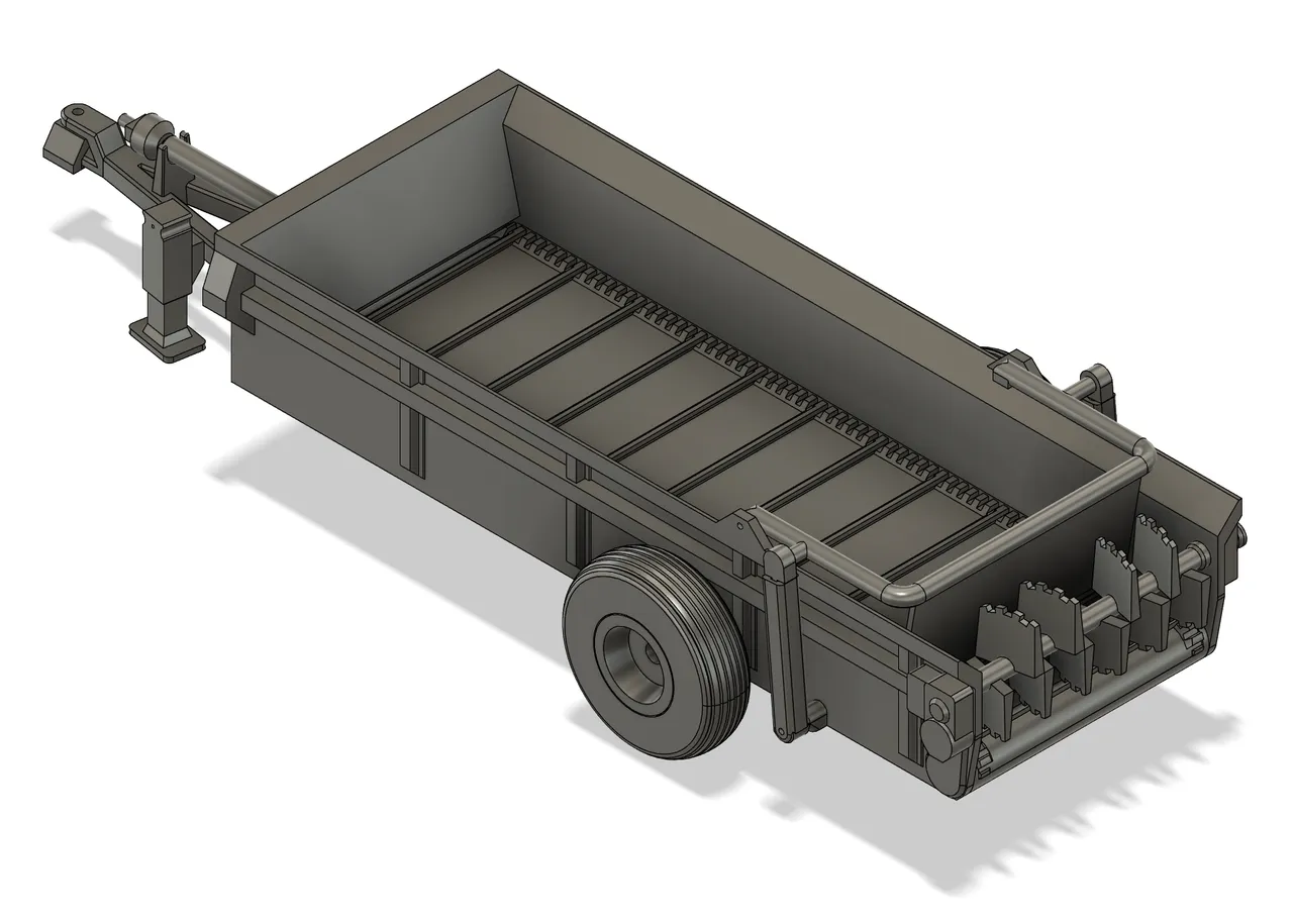 New Idea Manure Spreader - 1:16th Scale by Starstreak Designs ...
