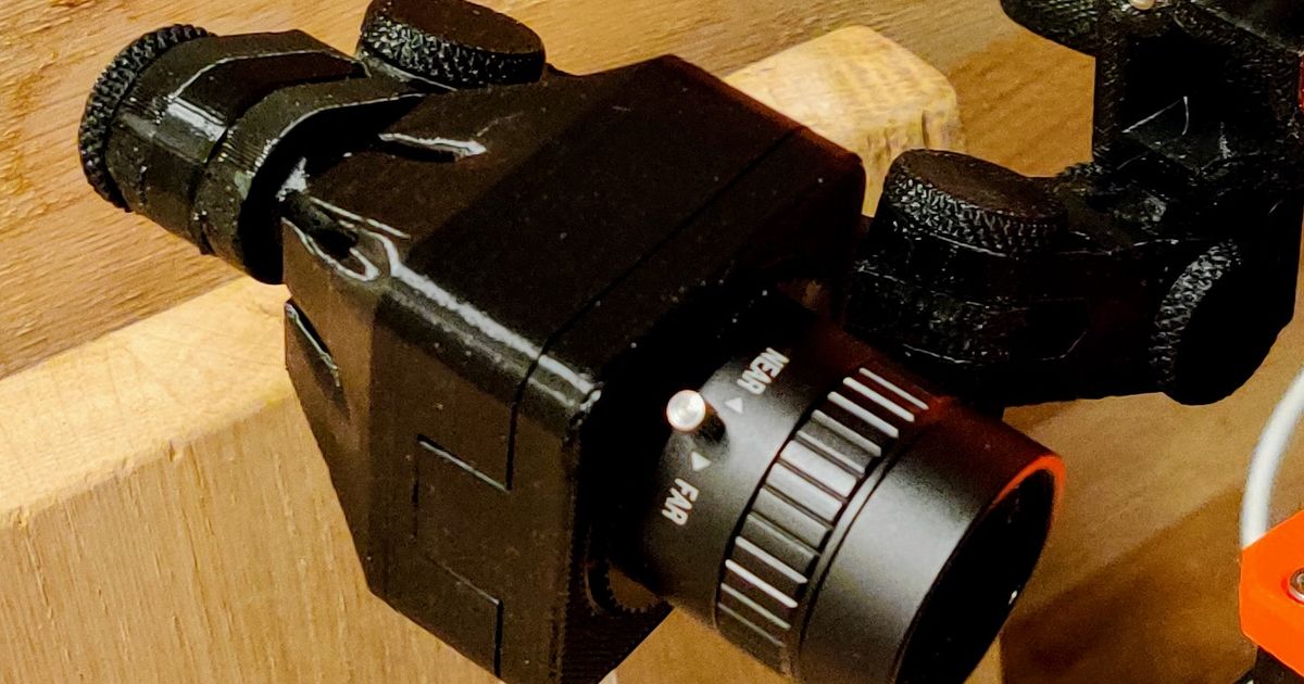 Raspberry Pi HQ Camera Case par rudfaden | Téléchargez gratuitement un ...