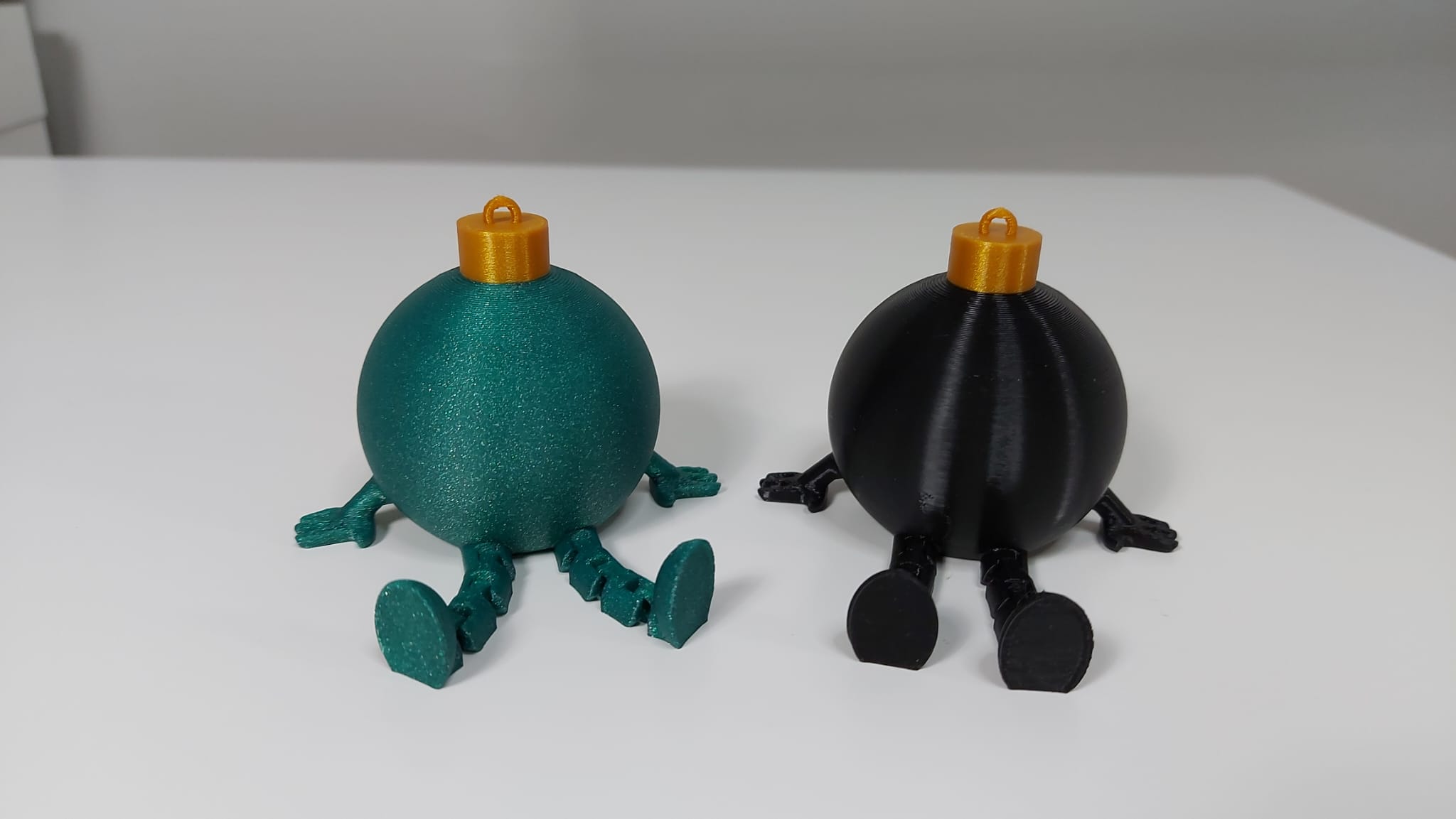 bola navidad articulada by margen 3d | Download free STL model ...