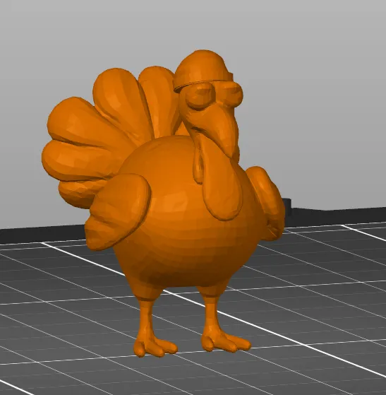 Santa Turkey by Phil Stout | Download free STL model | Printables.com