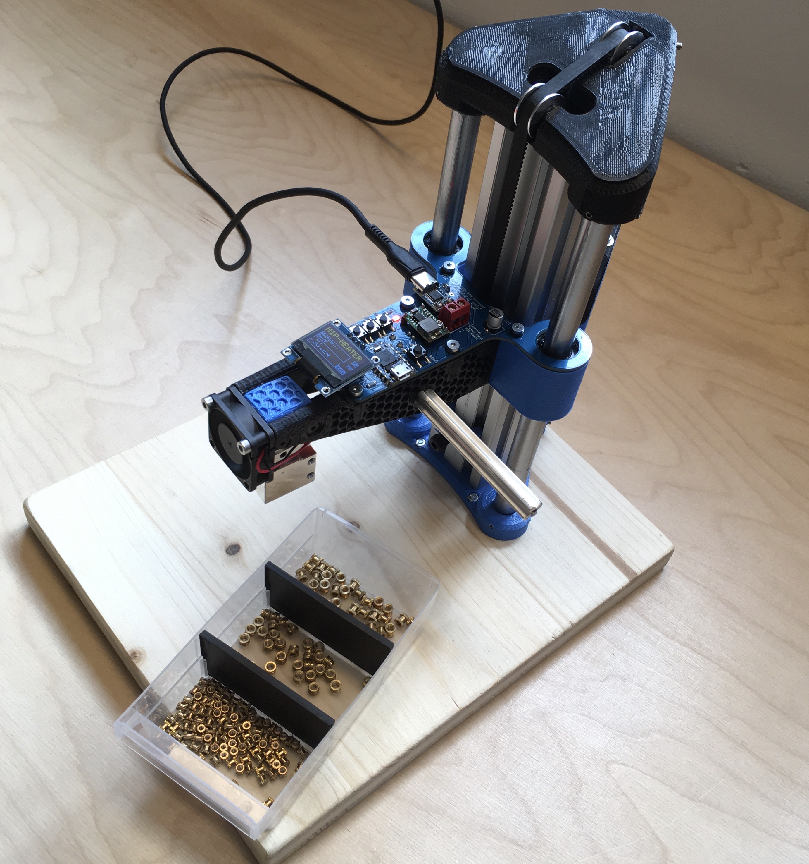 Heat Insert Press by matti04 | Download free STL model | Printables.com