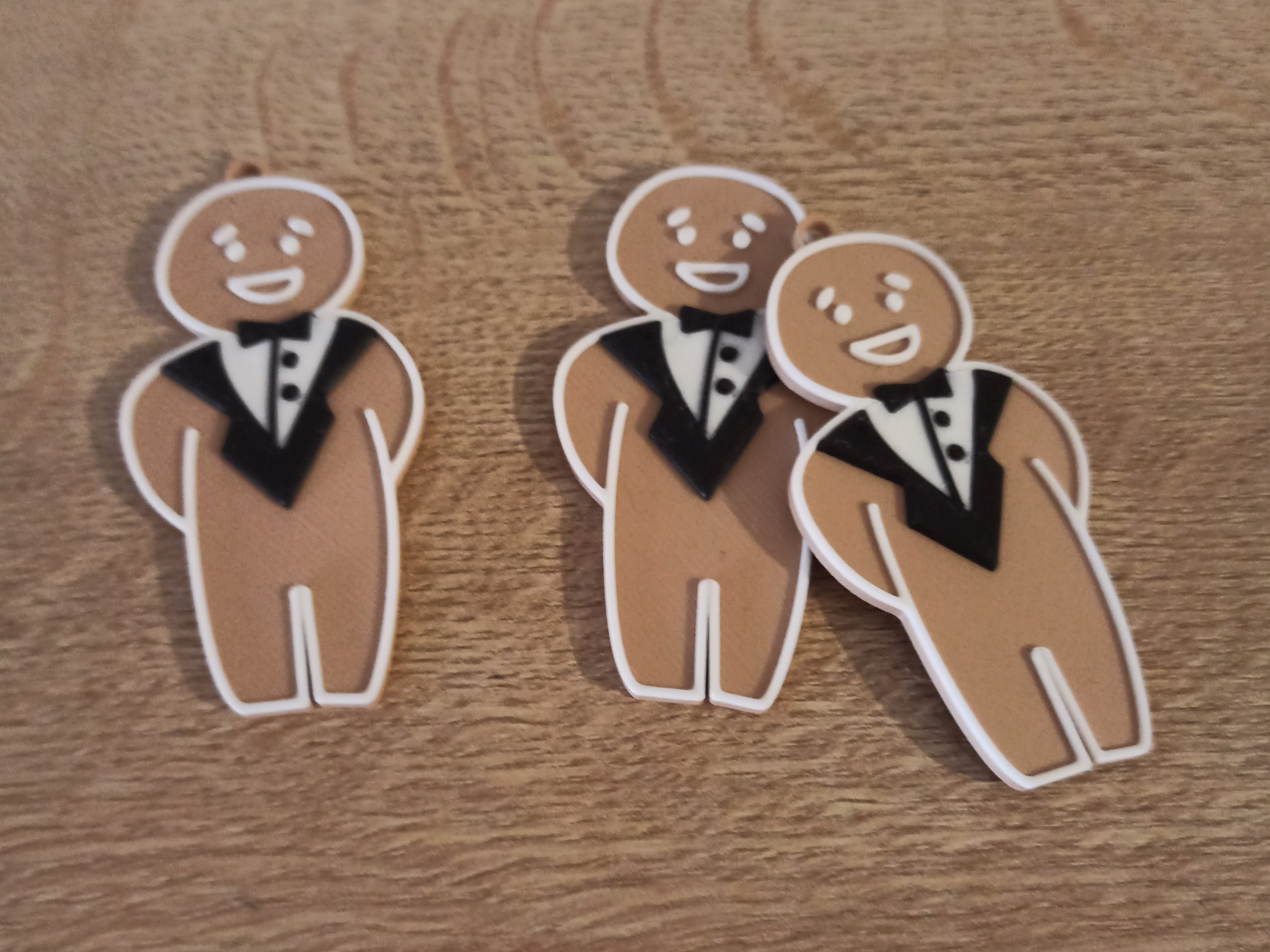 Christmas gingerbread Gentleman by Jerryie | Download free STL model ...