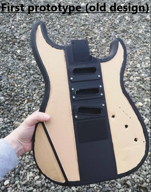 Prolocaster ST - A 3D printable guitar by DLutherie | Download free STL ...