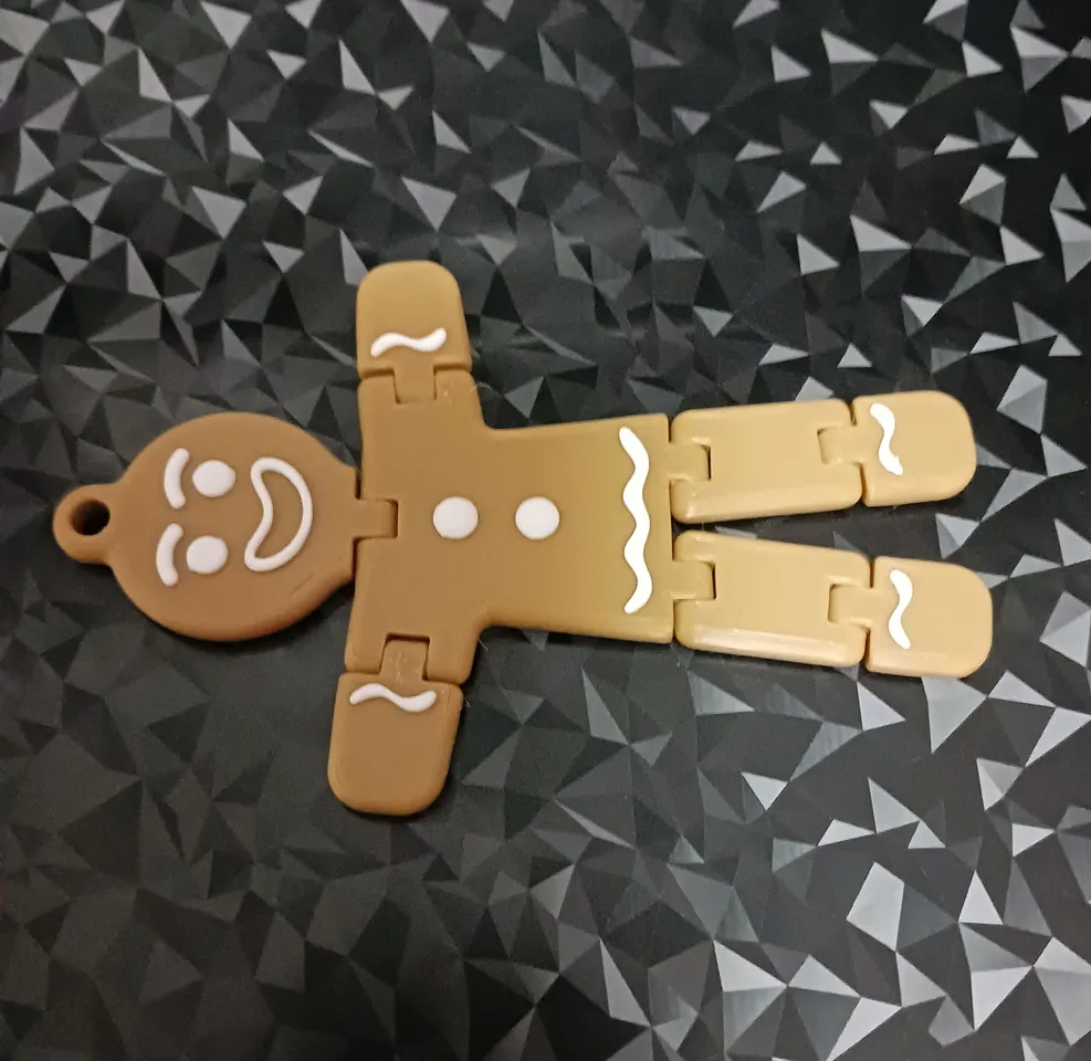gingerbread man by Luke | Download free STL model | Printables.com