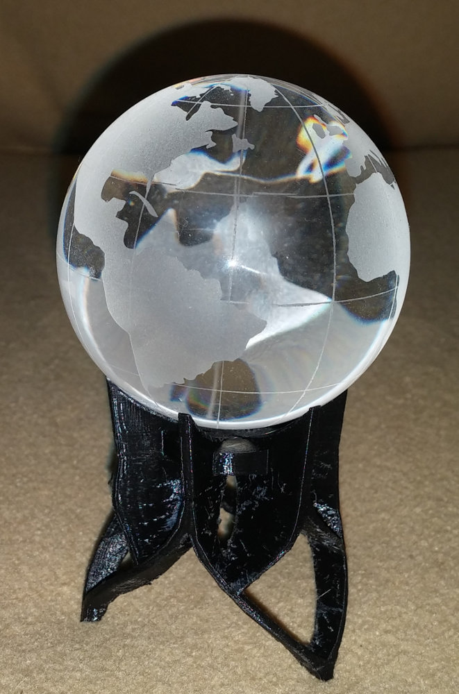 1 Inch Globe Stand With Legs by Rob Cole | Download free STL model ...