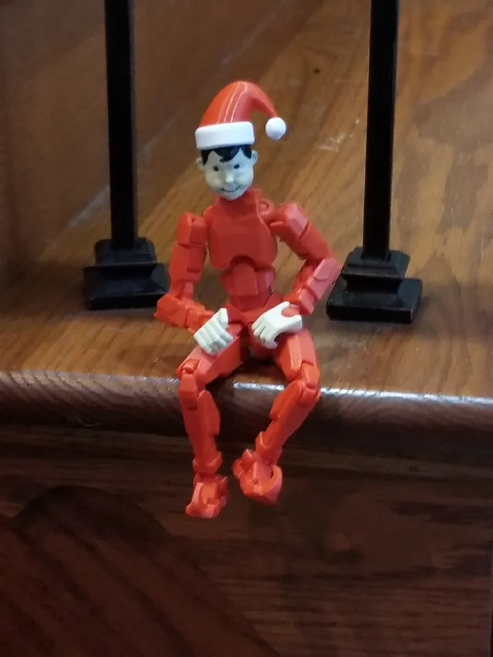 Elf on a Shelf Dummy 13 beta by Grey Wilfong | Download free STL model ...