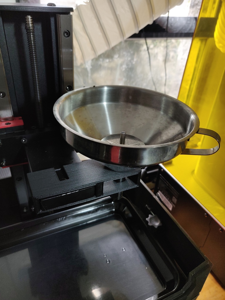AnyCubic Photon Mono X2 Funnel Mount by Masajd | Download free STL ...