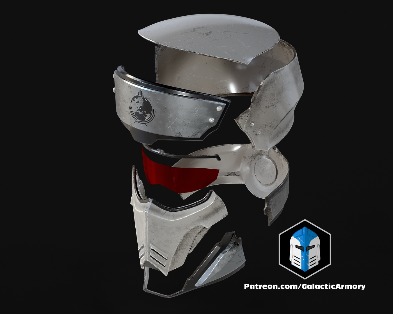 Helldivers 2 - UF-16 Inspector Helmet - 3D Print Files por Galactic ...