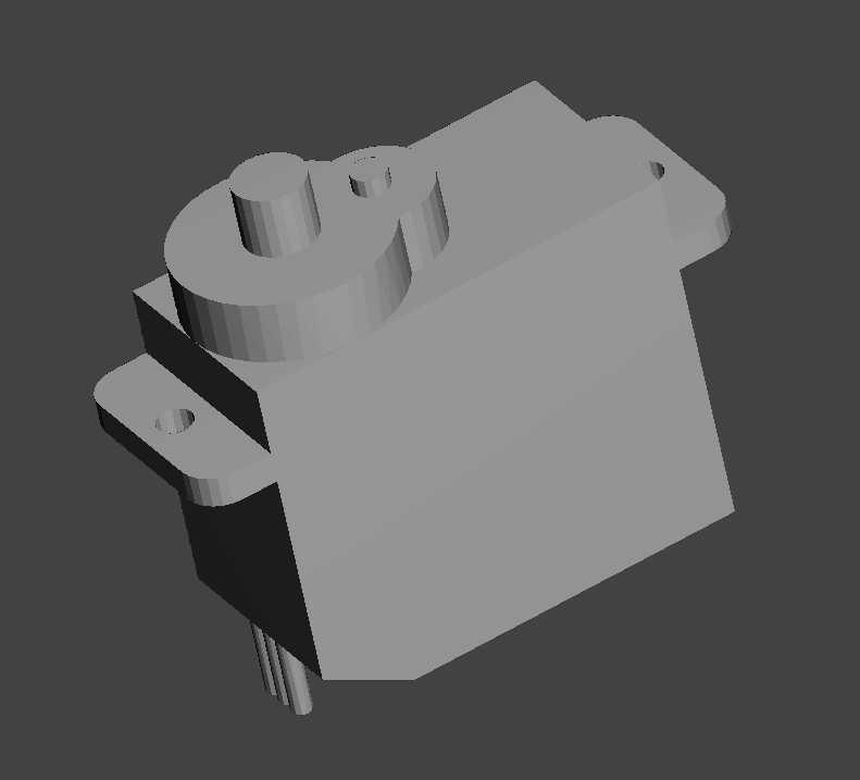 LEGO mount Servos small Fitec and Emax by NR | Download free STL model ...