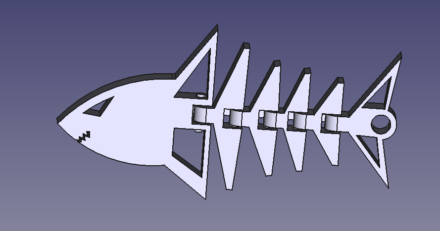 KEYRAMBIT SHARK 1.0 FLEXY FISH keyflipper for sigmas by SIGMA Technik ...