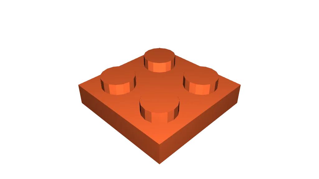 Lego plate brick by JoJoman | Download free STL model | Printables.com