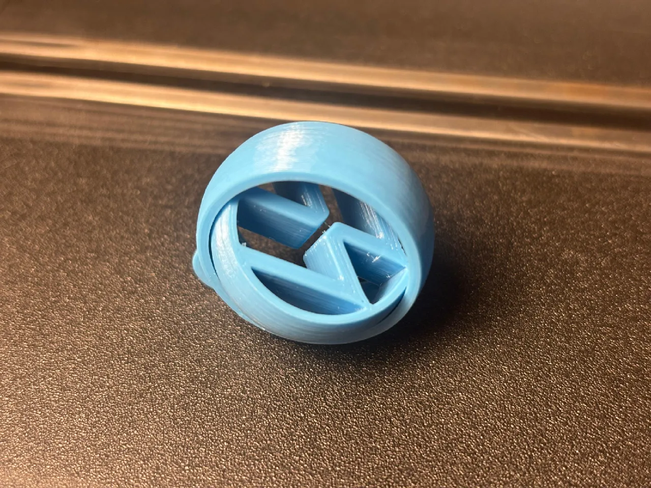 Spinning Volkswagen keychain by MarcelloV | Download free STL model ...