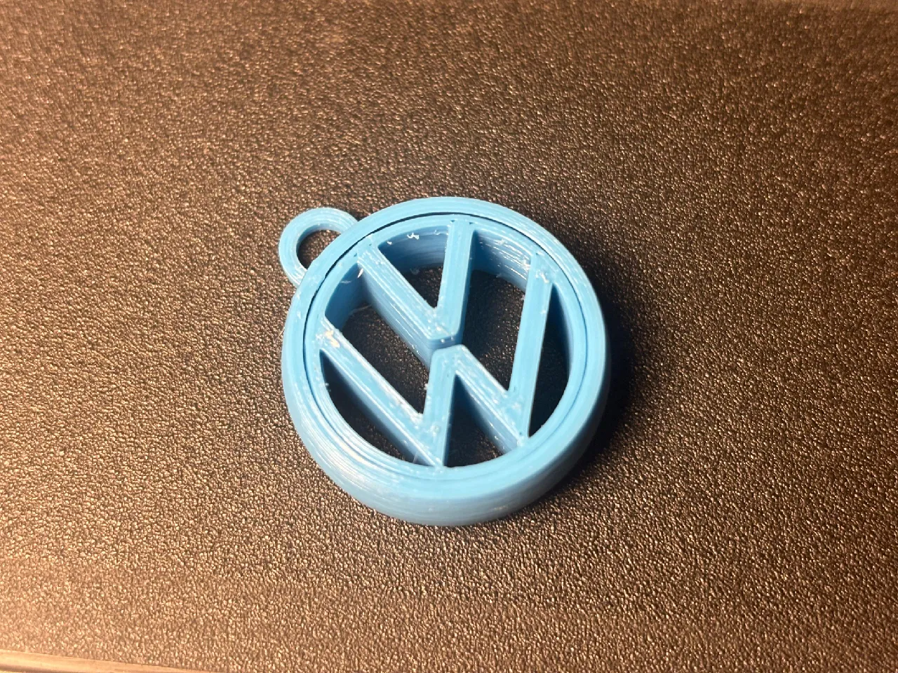 Spinning Volkswagen keychain by MarcelloV | Download free STL model ...