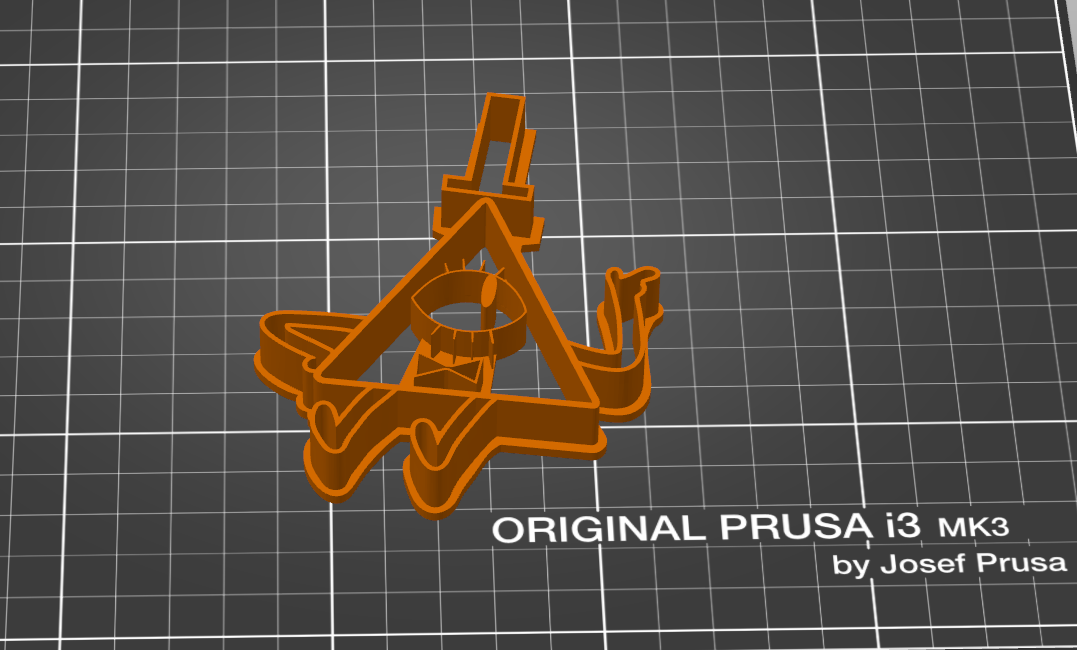 Bill Cipher Cookie Cutter von Enkii | Kostenloses STL-Modell ...