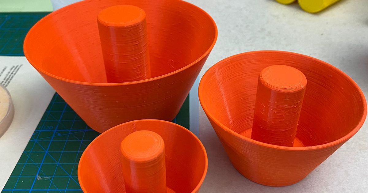Pottery Rim Cone Tools od autora 3dUrla | Stáhněte si zdarma STL model ...