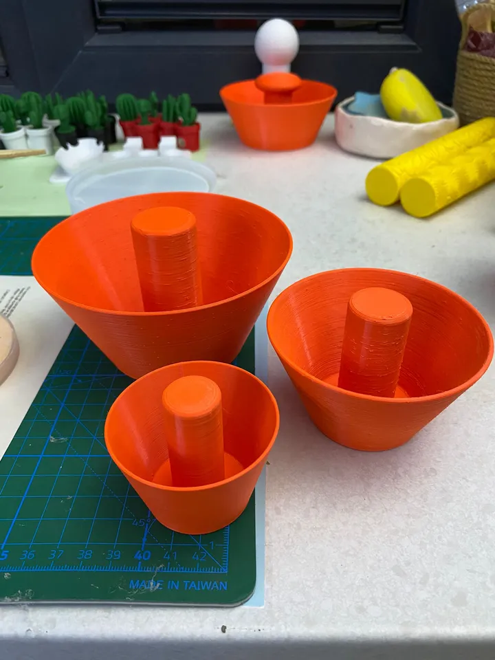 Pottery Rim Cone Tools by 3dUrla | Download free STL model | Printables.com