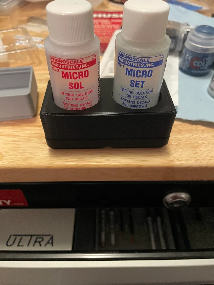 Gridfinity Microset and Microsol Holder by QuailValley | Download free ...