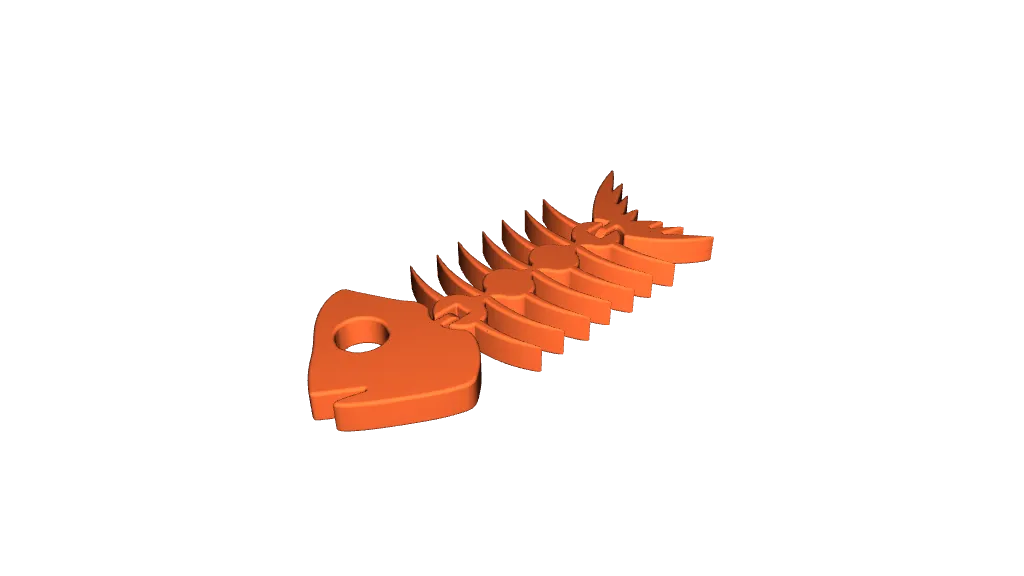Articulated Fish Fossil by FORM 3D | Download free STL model ...