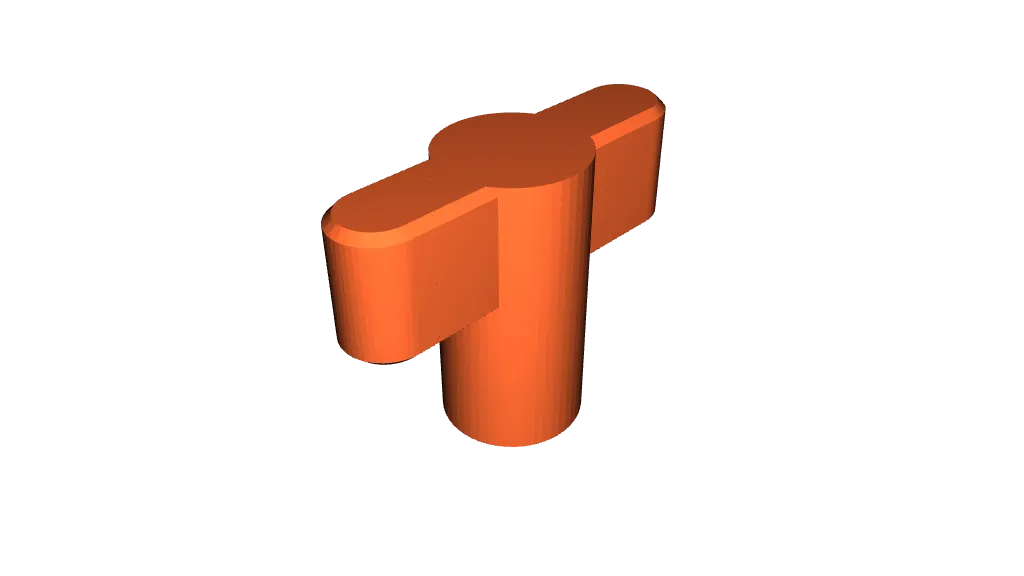 square-section-key for maintenance-flap by ntruchsess | Download free ...
