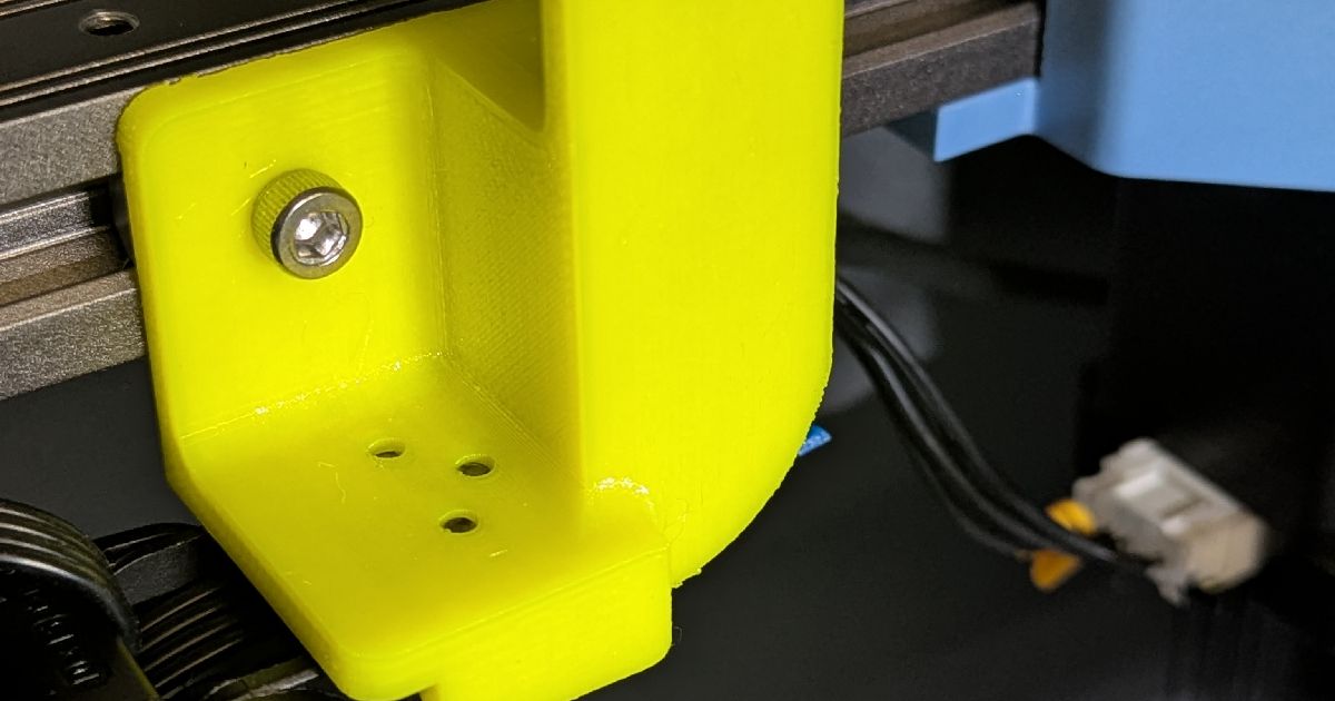 Universal upper chain dock for SV08 by abody | Download free STL model ...