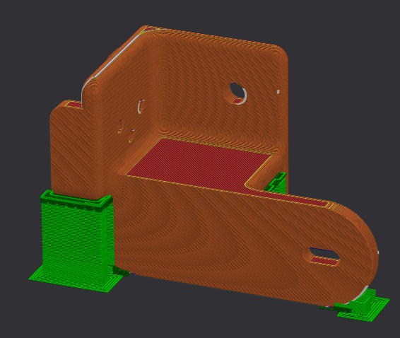 Universal upper chain dock for SV08 by abody | Download free STL model ...